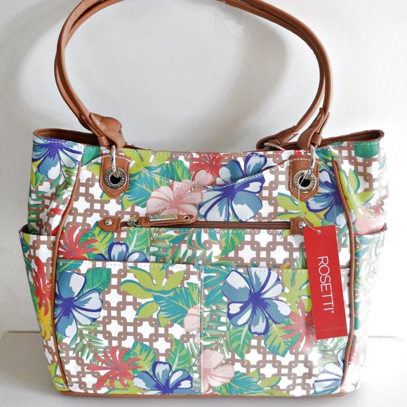 Rosetti | Bags | Tropical Oasis Floral Tote Bag By Rosetti Nwt | Poshmark